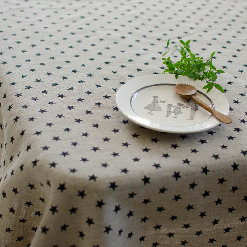 Toile de Lin Mélina étoilée